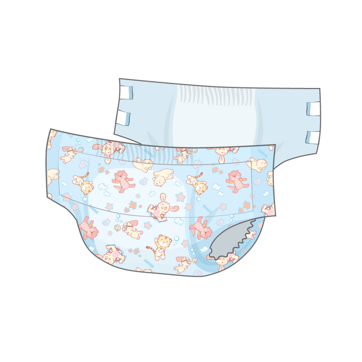 Rearz Lil' Squirts Splash Adult Diapers